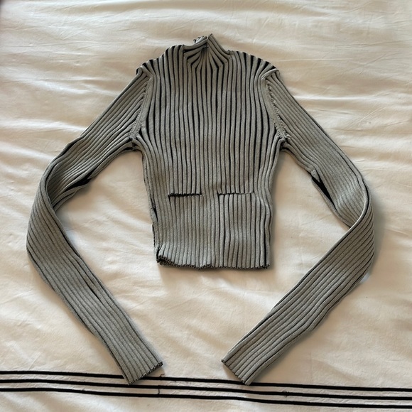 Dion Lee | Tops | Dion Lee Ribbed Slash Top | Poshmark
